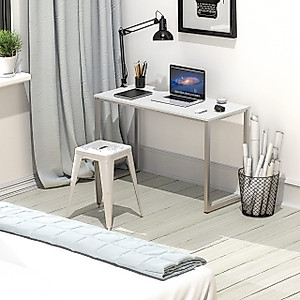 SHW Home Office 32-Inch Computer Desk, White