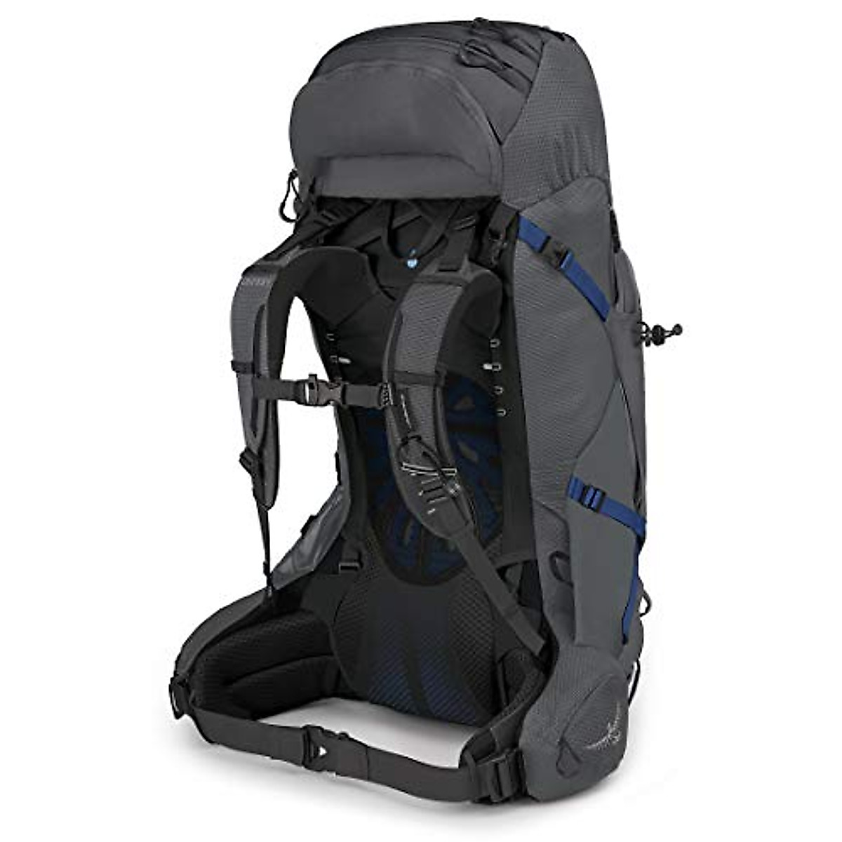 Osprey Aether Plus 60L Men's Backpacking Backpack, Eclipse Grey, Small/Medium