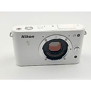 Nikon 1 J1 10.1 MP HD Digital Camera Body Only (White)
