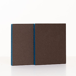 Geist. Double Sided Sanding & Finishing Pads | for use on Leather, Alcantara, Vinyl, Wood, Paints, fillers and Plastic Materials |  to Smooth and Prepare Surfaces | Pack of 2