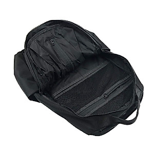 Battle Sports Arsenal Backpack - Football Gear Backpack Made From Durable Material, Extra Space For Storage And Organization, Adjustable Sports Gear Backpack For Comfort & Safety - Black