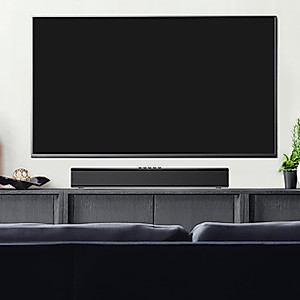 OFFSIR Sound Bar for TV, PC Desktop Speaker, Home Audio with Surround Sound System, TV Soundbar Speaker with Bluetooth 5.0/Optical/AUX/Coaxial for for Home Theater/Office/Gaming-50 Watts-3EQs