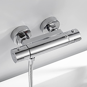 MISSMIN 4 inch Thermostatic RV Shower Faucet Valve