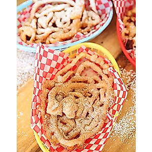 Krusteaz Professional Funnel Cake Mix, 5 lb Box with Krusteaz Professional Dessert Server