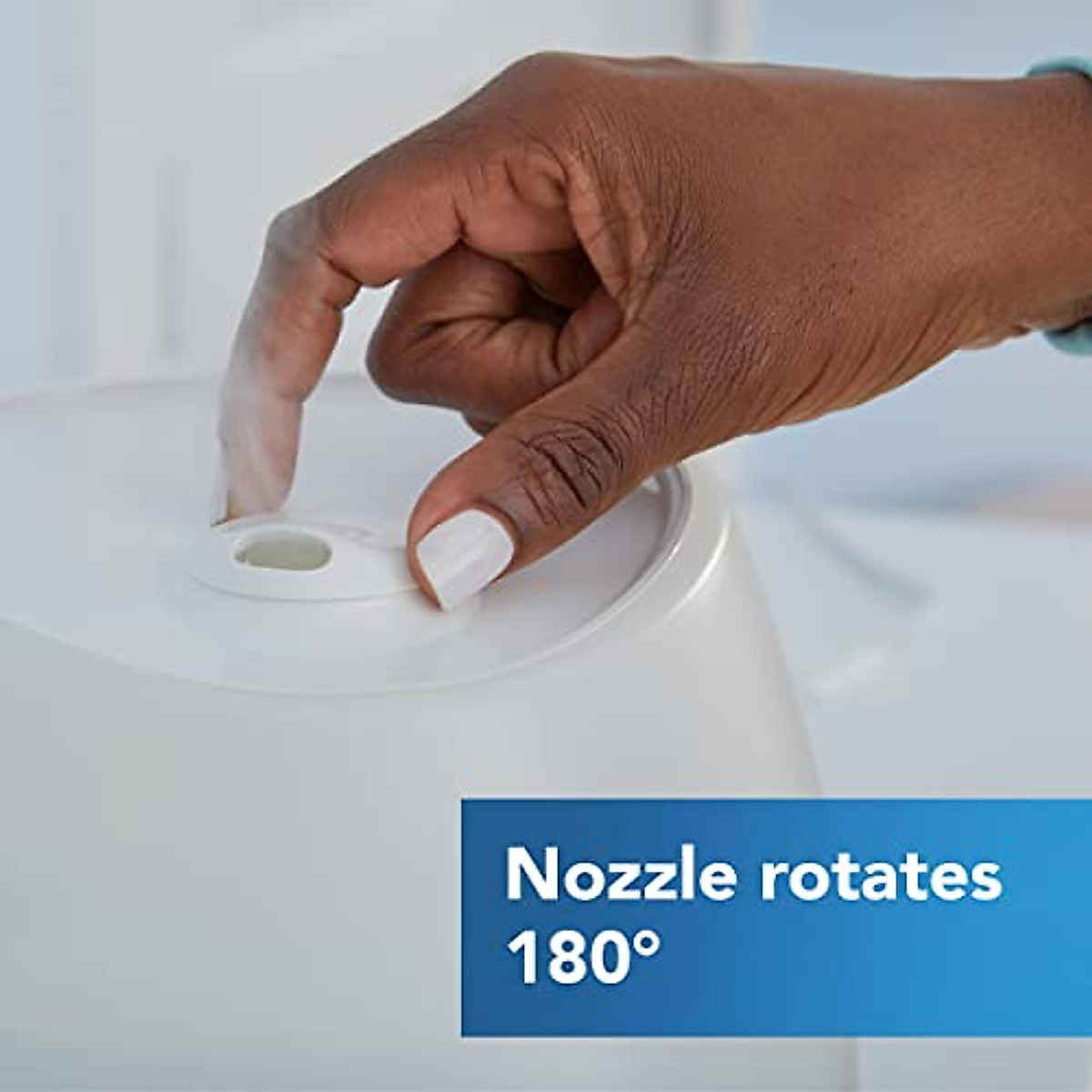 Vicks Mini Filter Free Cool Mist Humidifier, Small Room – Variable Mist Control – Works with Vicks VapoPads