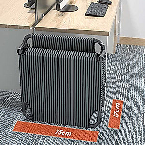 ABaippj Portable Foldable Lounge Chair Outdoor Zero Gravity Durable Recliner Seat Adjustable with Removable Pillow Perfect for Camping, Beach Side, Pool Side