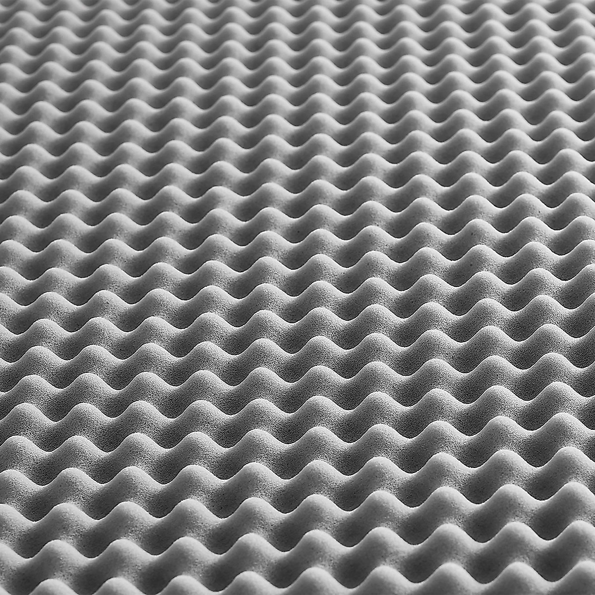 Classic Foam Twin XL Dorm Bedding Topper - Nighttime Gray