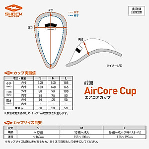 Shock Doctor AirCore Protective Cup. Hard or Soft Cup. Light, Comfortable, Low-Profile. For Baseball, Softball, Hockey, Lacrosse, Football, Cricket, MMA and more. Youth & Adult Men Sizes