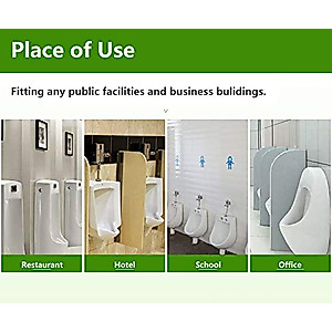 Tigerboss Urinal Screen Deodorizer (30 Pack) - Scent Lasts for Up to 30 Days – Anti-Splash &Ideal for Any Public Business Facilities Bathrooms Blue