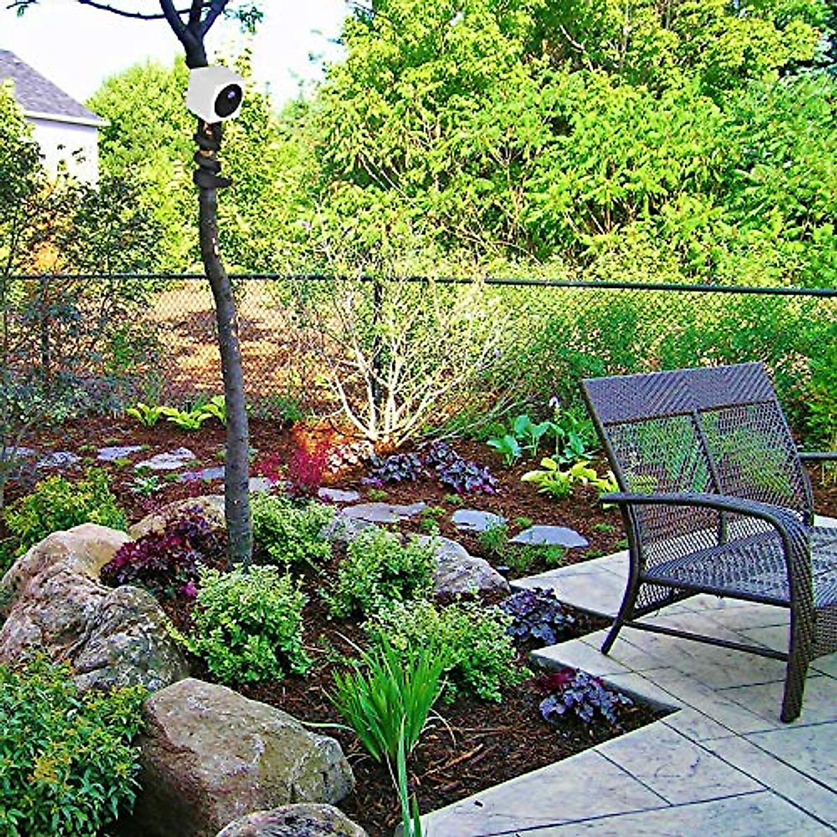 2Pack Twist Mount for All-New Wyze Cam V3 & Wyze Cam Outdoor, Flexible Gooseneck Mounting Bracket to Attach Your Camera Anywhere with No Tools - Black