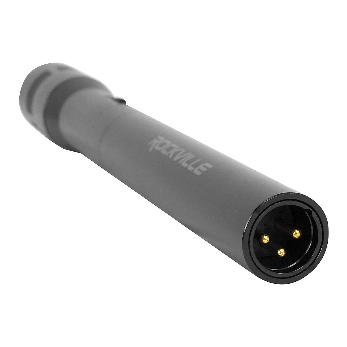 Rockville PRO-D7 7 Mic Drum Kit w/Bass+Snare+Condenser Overhead Microphones, Black