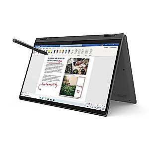 Lenovo Flex 5 14 Flagship 2-in-1 Business Laptop 14" FHD IPS Touchscreen AMD 4-Core Ryzen 3 4300U (> i7-10510U) 4GB DDR4 128GB SSD HDMI USB-C Dolby Win10 Pro Grey + 32GB Micro SD Card