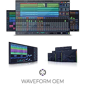 Mackie ProFX22v3 22-Channel Unpowered Mixer USB Bundle with Waveform OEM DAW, 4x Mophead 10-Foot TRS Cable, 4x 10-Foot XLR Cable, 2x 1/4" to 3.5mm Adapter, 10x Cable Ties and Microfiber Cloth