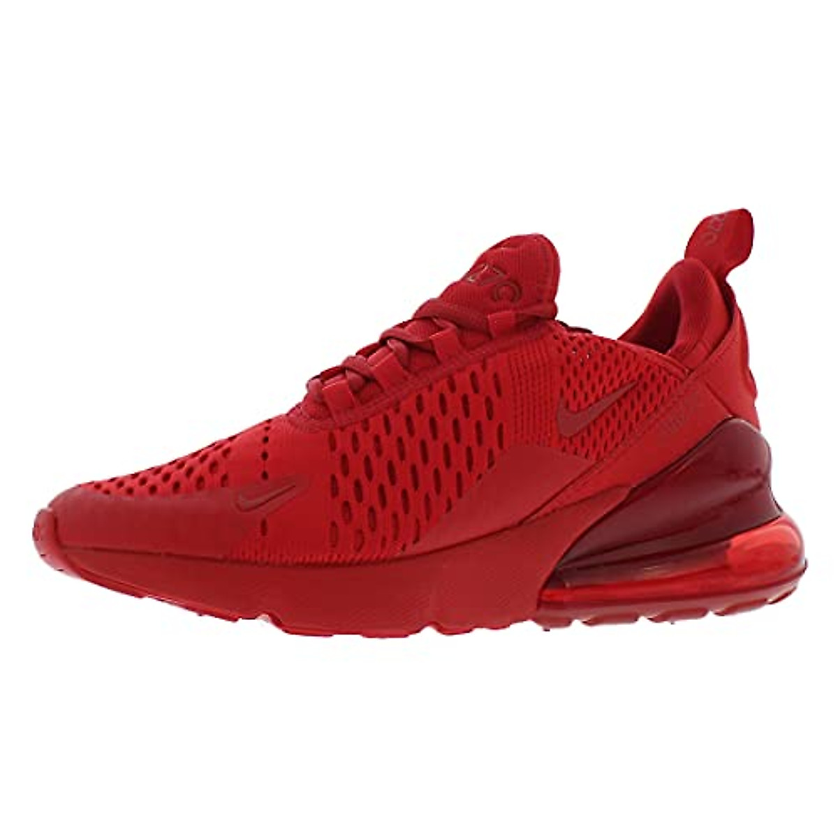 Nike boys Air Max 270 University shoes, University Red/University Red, 6 Big Kid