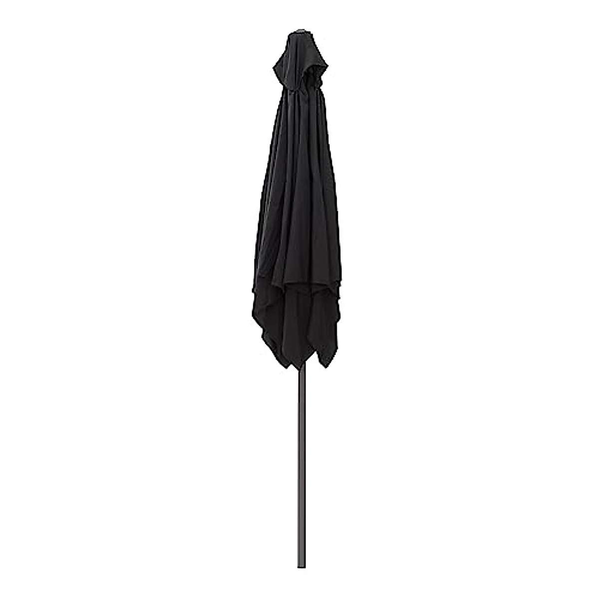 CorLiving PPU-300-U Patio Umbrella, Black