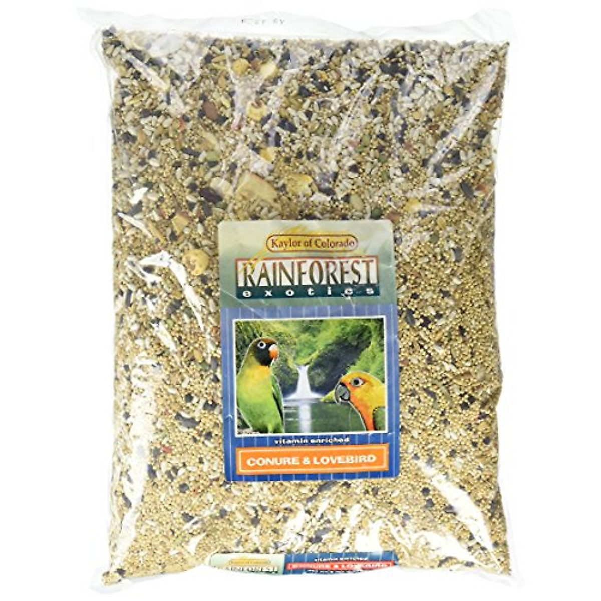 Rainforest Exotics Kaylor-Made Vitamin Enriched Conure & Lovebird Food