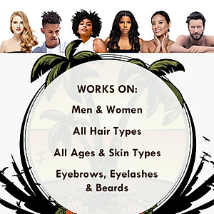 Sunny Isle Coconut Jamaican Black Castor Oil Pure Butter 8oz | Hair and Skin Care