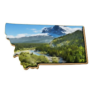 Montana State 4 Inch Cookie Cutter from The Cookie Cutter Shop – Tin Plated Steel Cookie Cutter