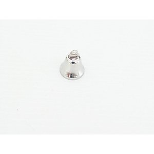 Jungle Beaks 32mm Stainless Steel Liberty Bell Bird/Parrot Toy Parts 1 Piece 1 3/8" X 1 1/4"