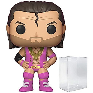 POP WWE: Razor Ramon [Scott Hall] Funko Pop! Vinyl Figure (Bundled with Compatible Pop Box Protector Case), Multicolored, 3.75 inches