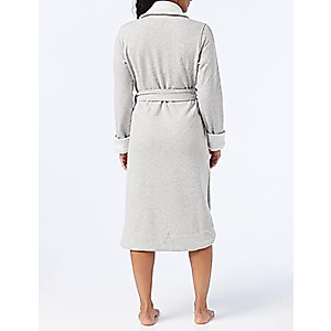 UGG womens Duffield Ii Bathrobe, Seal Heather, Medium US