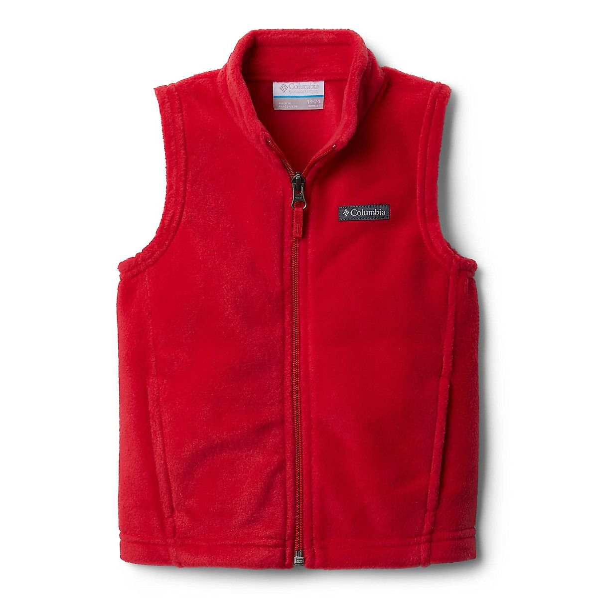Columbia Baby Steens Mtn Fleece Vest, Mountain Red, 18/24