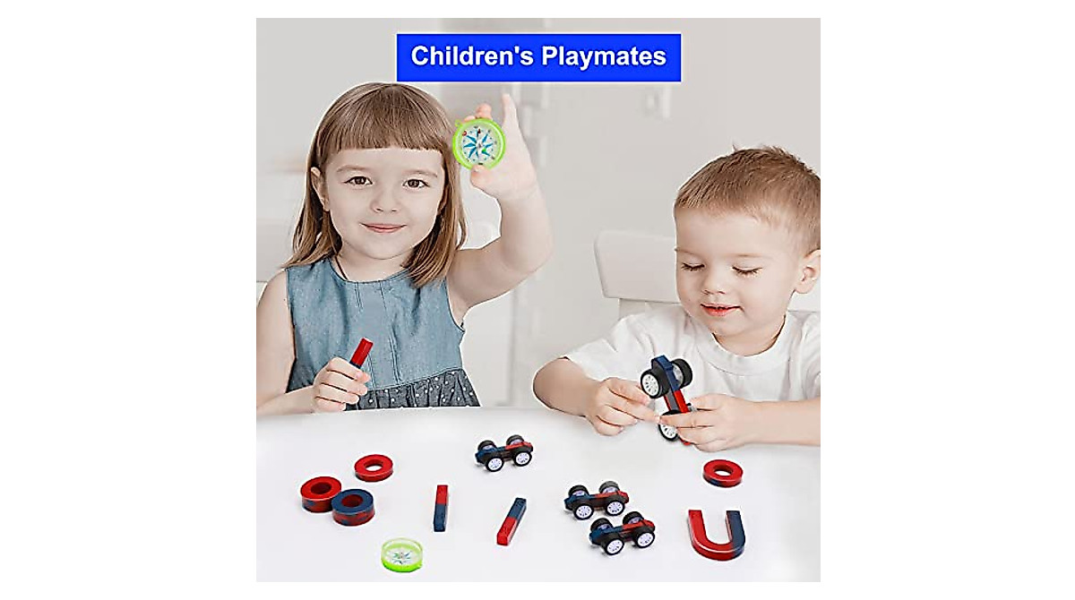 MakerFocus STEM Magnet Kits for Kids - Fun Physics Learning