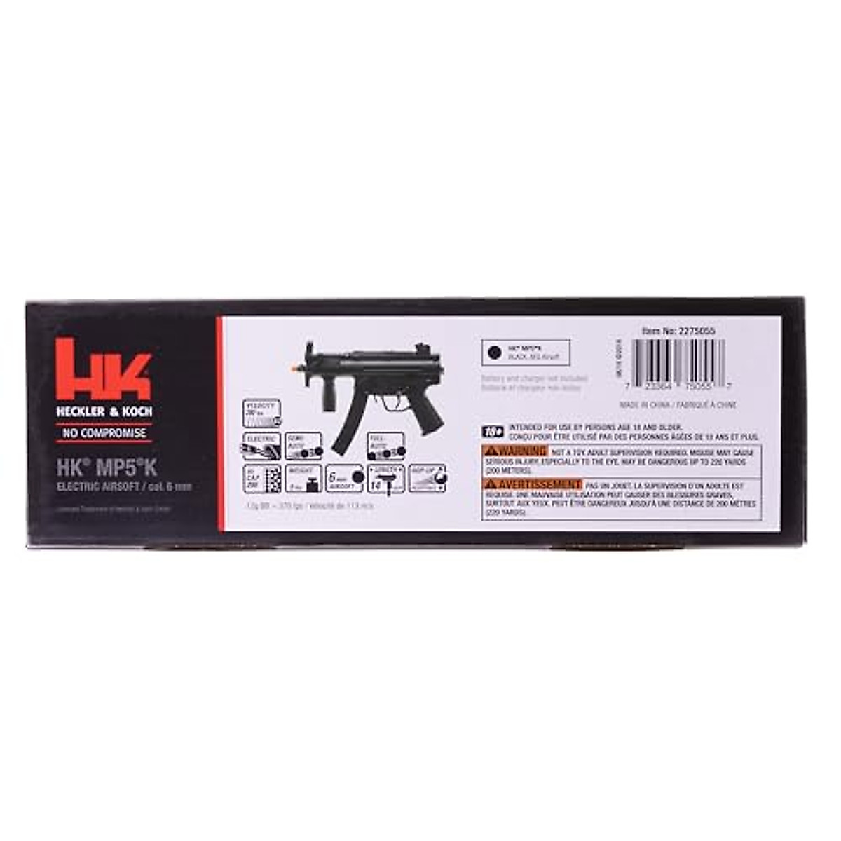 Elite Force HK Heckler & Koch MP5K AEG Automatic 6mm BB Rifle Airsoft Gun