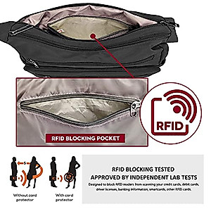 VOLGANIK ROCK Crossbody Bag for Women Waterproof Messenger Shoulder Bag Casual Nylon Purse Handbag Multi Pocket Lightweight Travel Bag