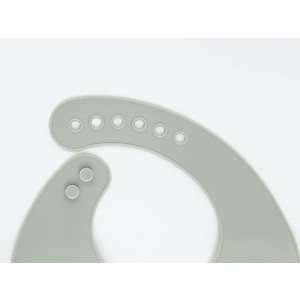 Lila & Jack's Baby Feeding Set, BPA Free, Food Grade Silicone Dinner Plate and Cutlery Set, Learn to Eat on Your Own, Set Includes Spork, Spoon, Bib and Plate (Gray), AT1745