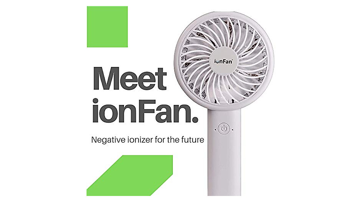 IonPacific ionFan: Filterless Air Purifier & Ionizer
