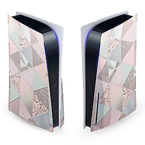 Head Case Designs Officially Licensed LebensArt Soft Pastels Art Mix Matte Vinyl Faceplate Sticker Gaming Skin Case Cover Compatible with Sony Playstation 5 PS5 Disc Edition Console