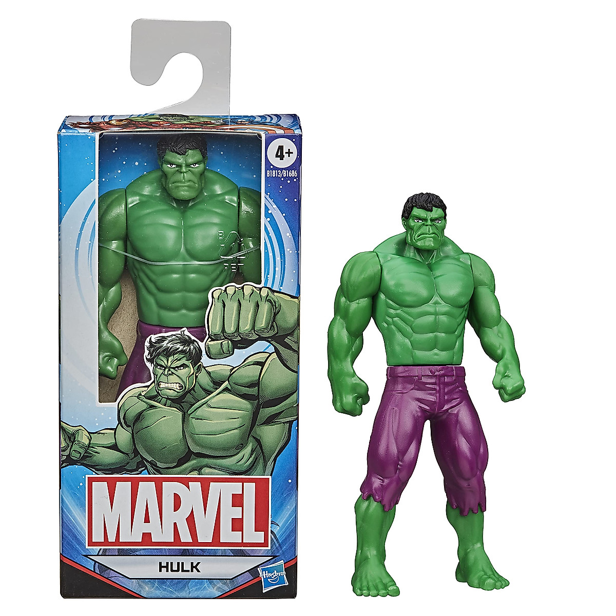 Hasbro The Hulk The Avengers Marvel 6-Inch Action Figure