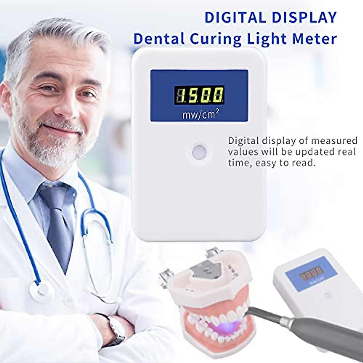 faruijie Dental Curing Light Meter Cure Led Power Tester