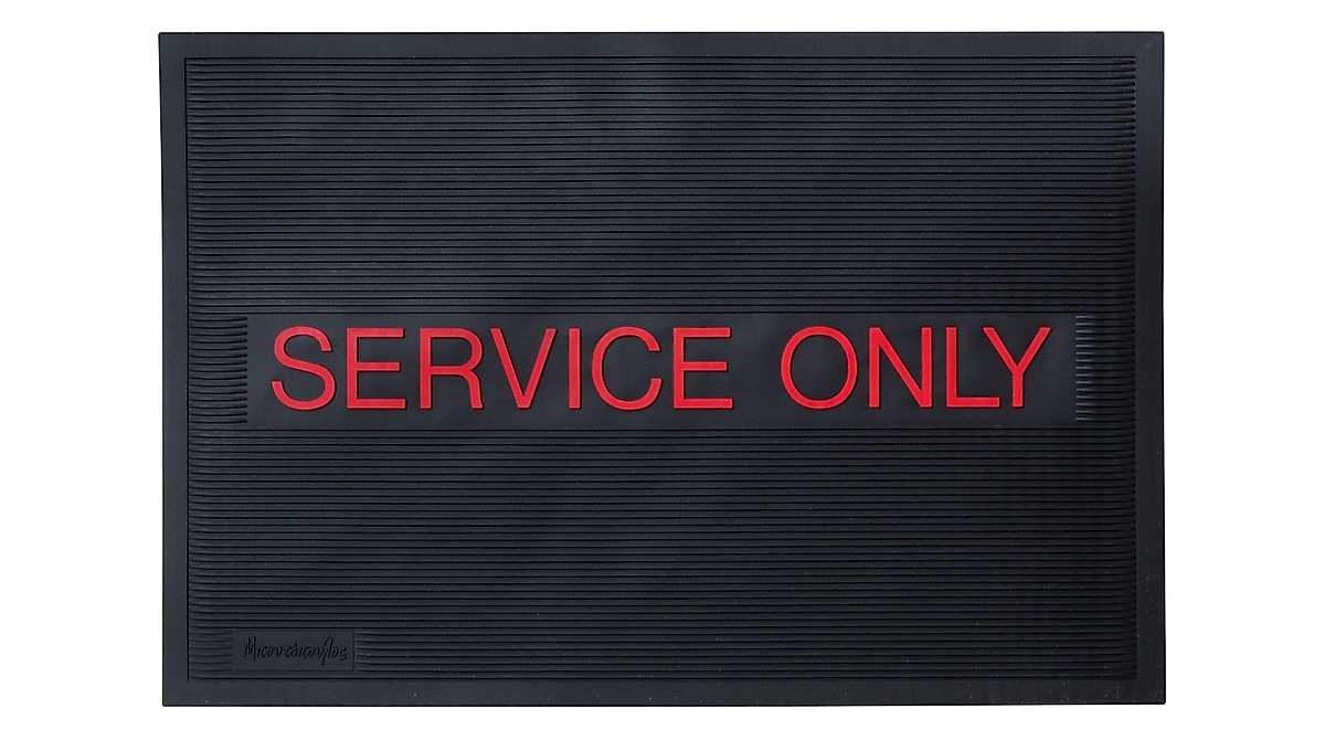 Extra Large Rectangular Bar Mat - Service Only