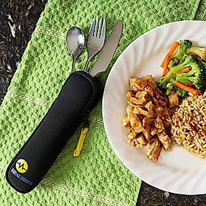 Mindful Eating Portion Control Flatware - for weight loss bariatric diet