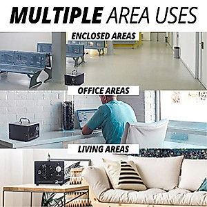 Mammoth 10,000mg Ozone Generator, Ozone Machine Odor Removal - Air Purifier for Odors in Home, Car, and Large Rooms (10,000mg)