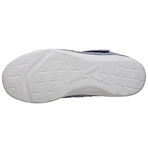 Drew Shoe Women's Delite, Sky Blue/White, 12 W (D)