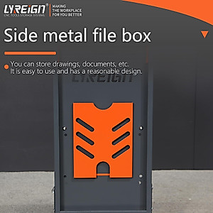 LYREIGN CNC Tool Holder cart, Multi-Purpose CNC Tool Holder Transfer car, CNC Rolling Carts for Ccapto Series Tool Holder, CNC Service Cart for Storehouse Factory