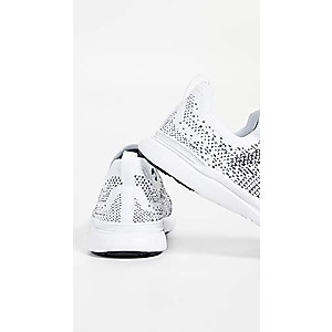 APL: Athletic Propulsion Labs Women's Techloom Breeze Sneakers, White/Black/Ombre, 10 Medium US