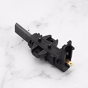Micro Traders 1 Pair Carbon Brushes with Holder 405505048 3794411003 Compatible with AEG Compatible with Electrolux Compatible with Welling Motor Washing Machines