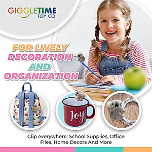 Giggle Time Koala Pencil Buddy (36) Pieces - Koala Stuffed Animal Pencil Toppers, Pencil Clip On, Koala Bear Prizes for Students, Kids’ Party Favor, Piñata Stuffer - 2 inches