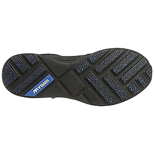 SUPRA Unisex-Adult Hammer Run Skate Shoe, Black-Royal, 10 Regular US