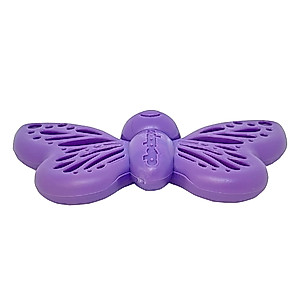 SodaPup Butterfly – Durable Dog Chew Toy Made in USA from Non-Toxic, Pet Safe, Food Safe Nylon Material for Mental Stimulation, Clean Teeth, Fresh Breath, Problem Chewing, Calming Nerves & More