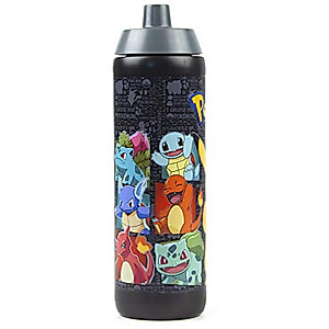 Pokemon Water Bottle Pikachu 724ml Plastic Sports Drink Cup One Size