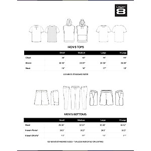 Layer 8 Men's Hoodie Performance Light Weight Tech Fleece Pullover Training Workout Athletic Sweatshirt Hooded Fitness Top (Small Basalt Hthr)