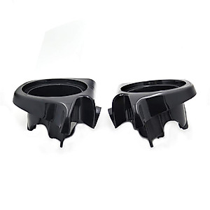 HTTMT HL1584-052F-R/L- Speaker Pod Box 6.5 Inches Compatible with 1993-2013 Harley Touring Lower Vented Fairings
