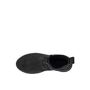 ECCO Women's Solice Gore-TEX Waterproof Chelsea Boot, Black Nubuck, 10-10.5