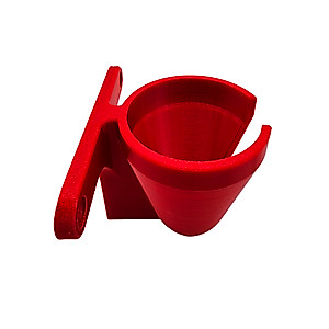 ZYRELYNX Hand Blender Mount, Hand Blender Holder Compatible with KitchenAid Corded Hand Blender KHBV53, Mixer Accessories, Red, 1 Pack