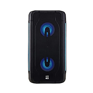 Altec Lansing Shockwave Wireless Party Speaker, Travel Bluetooth Speaker with Rechargeable Battery, Portable Sound System with Microphone (Renewed)